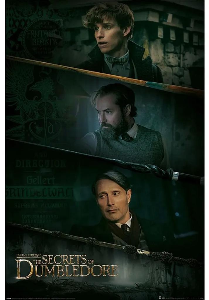 Postershop Plakát - Fantastic Beasts Secrets of the Dumbledore, Fantastická zvířata Brumbálova tajem