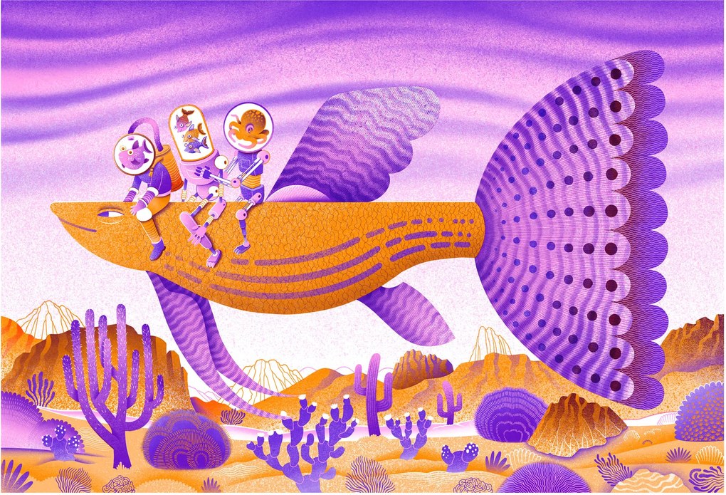 Dávid Soboň | Desert Journey Rám: Černý, Velikost: 30 x 40 cm