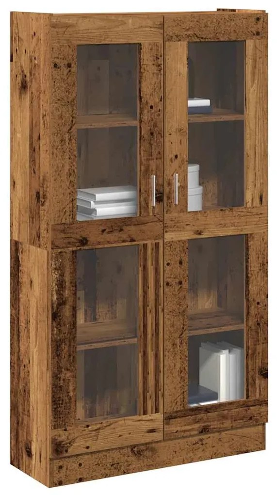 Skříň old wood 82,5 x 30,5 x 150 cm kompozitní dřevo 3318718