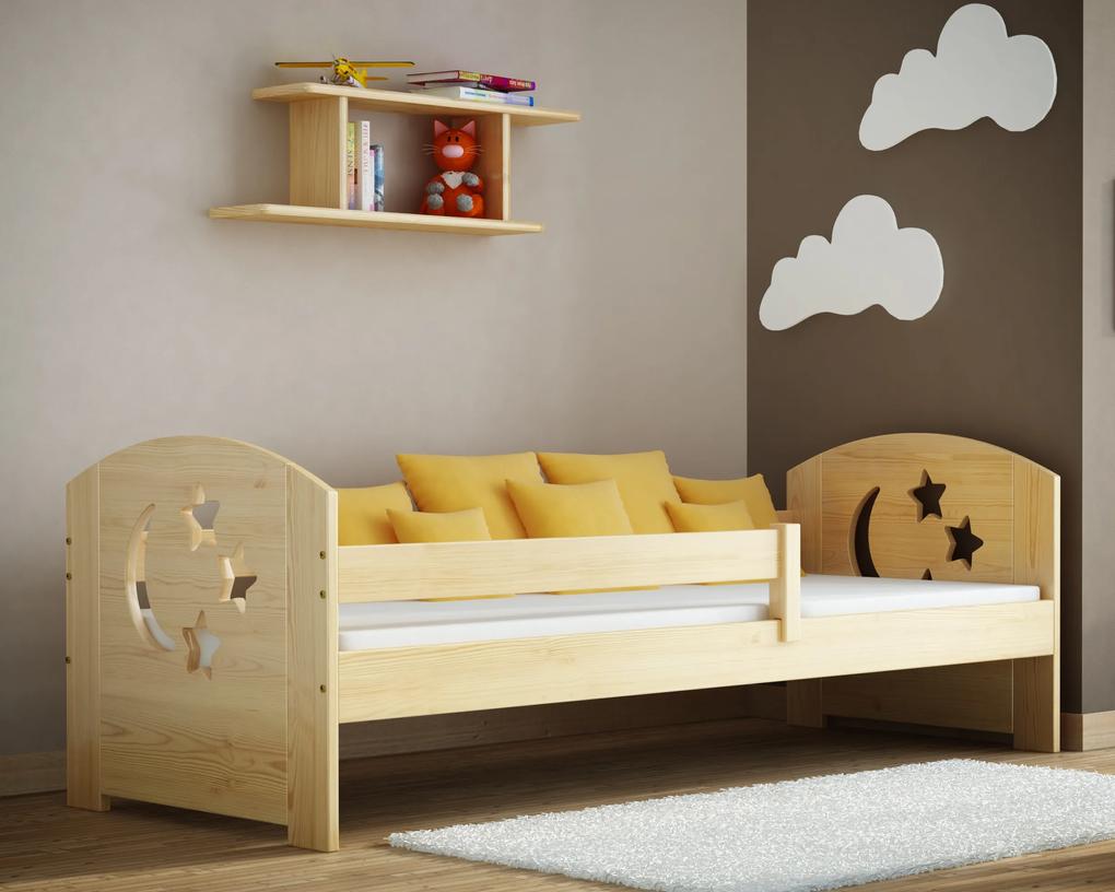 MAXMAX Dětská postel z masivu LOMI - 160x80 cm