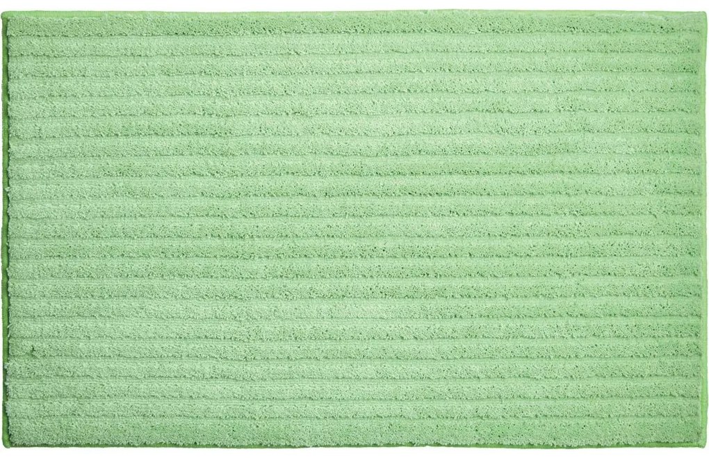 Koupelnová předložka GRUND Riffle | zelená Typ: 70x120 cm