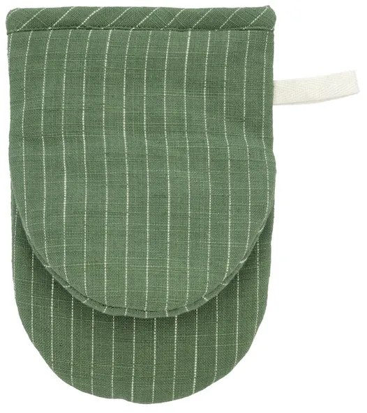 Södahl Mini kuchyňská chňapka 14x21 Line Green