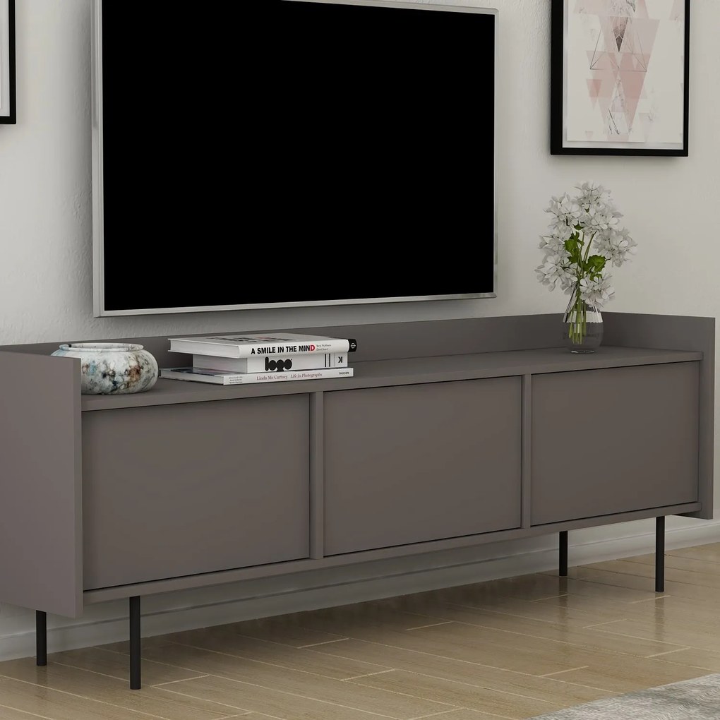 Kalune design TV stolek ATLAS hnědý