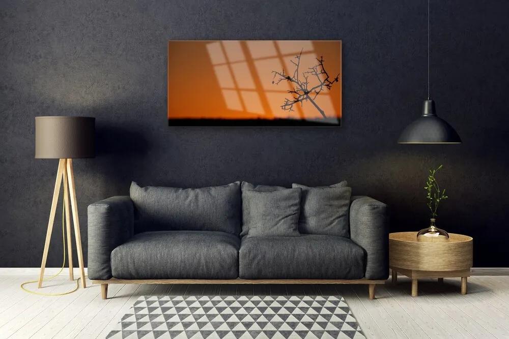 Obraz na skle Strom umění 120x60 cm