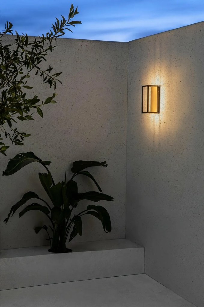 FARO 70850 KELA venkovní nástěnné svítidlo, černá - FARO