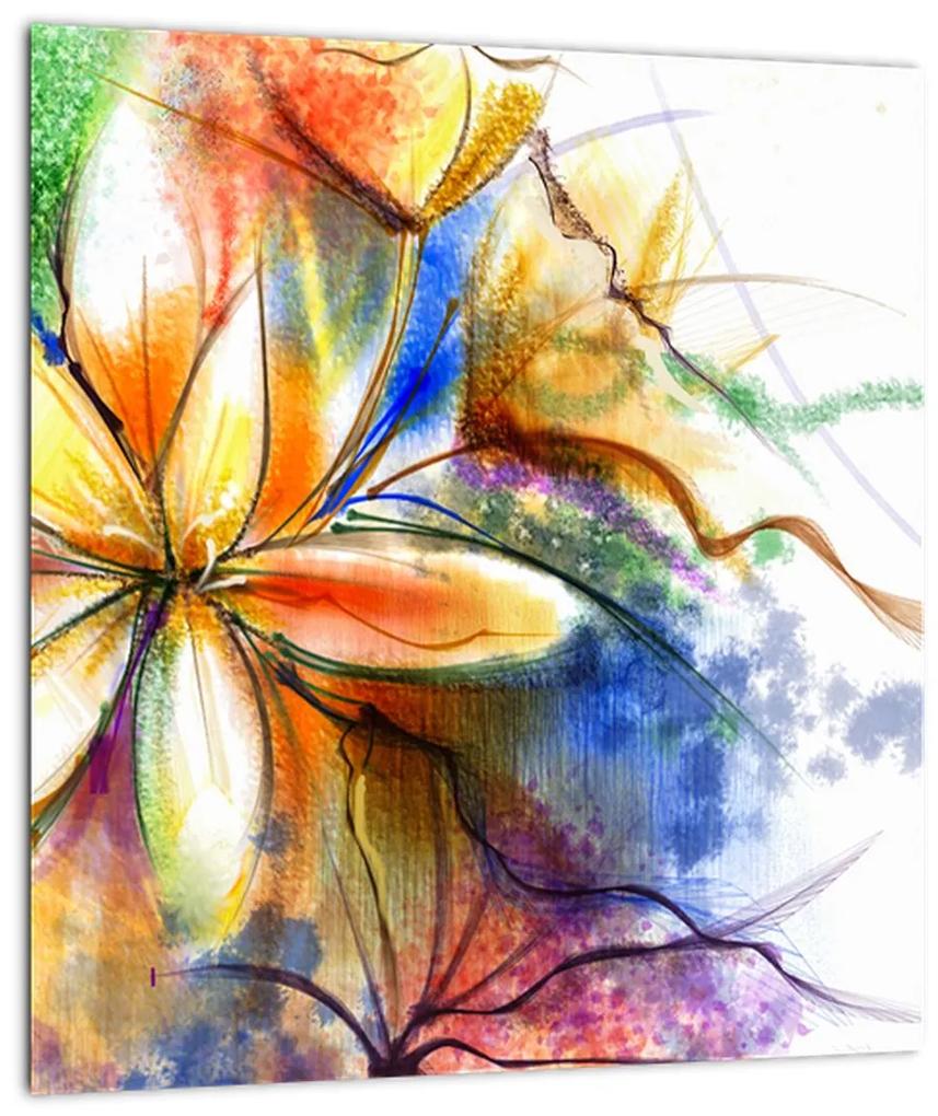 Obraz - Květina (30x30 cm)