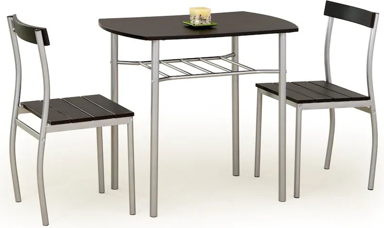 Jídelní set Halmar LANCE wenge