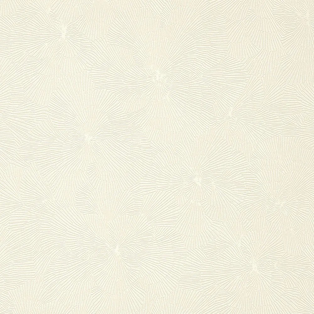 Bílá vliesová tapeta na zeď s vinylovým povrchem, Květy 32001, Textilia, Limonta