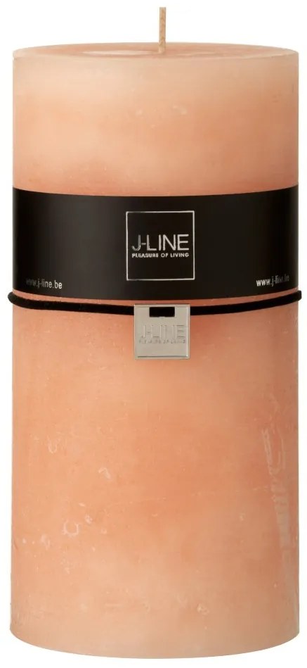 Broskvová nevonná svíčka Peach XXXL válec - Ø 10*20 cm/130h