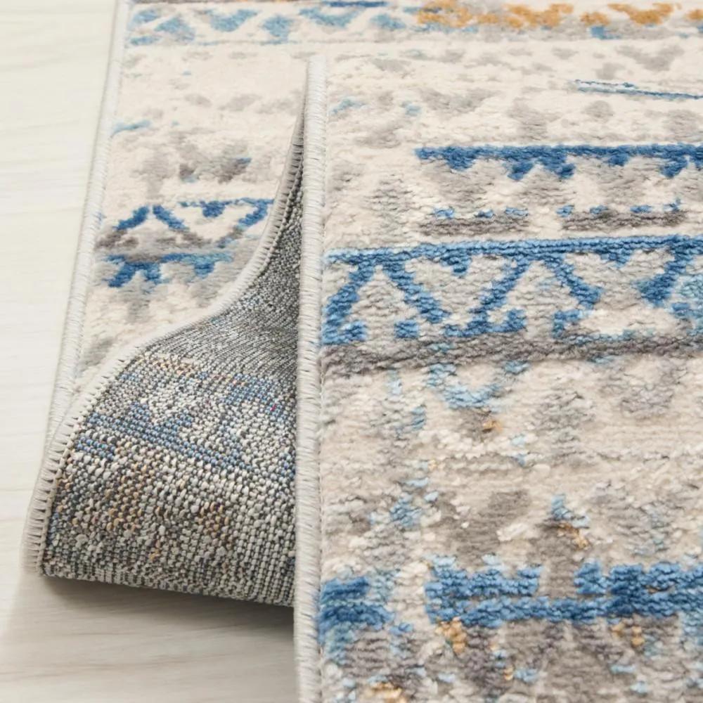 Kusový koberec Frederik krémově modrý 240x330cm
