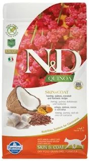 Farmina Pet Foods - N&D N&D Quinoa CAT Skin & Coat Herring & Coconut 1,5kg