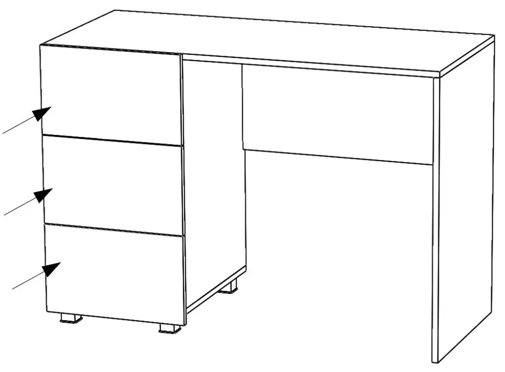 Obývací stěna CALABRINI c | 320 cm | 5 dílů CH | černá lesk