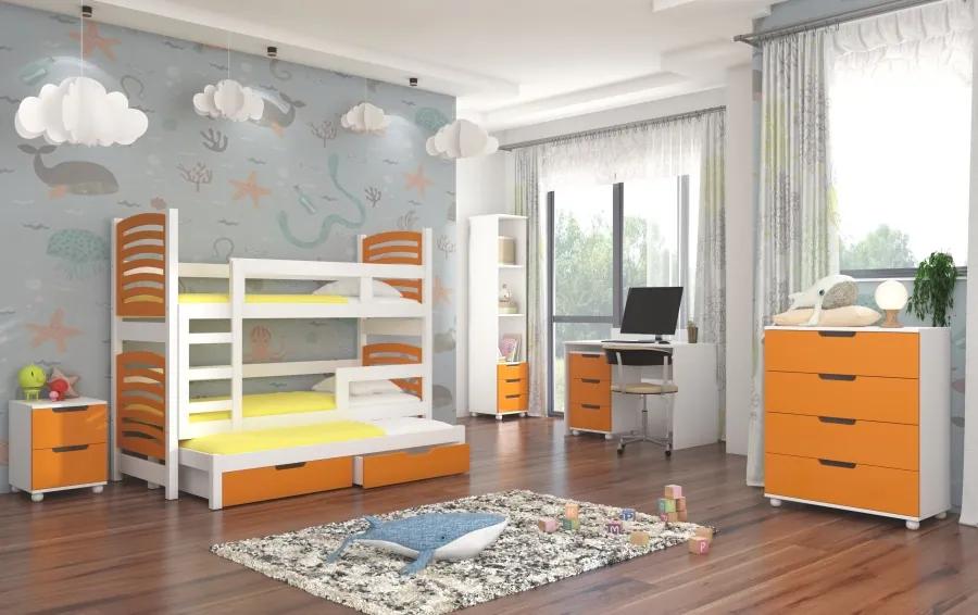 Nábytek do dětských pokojů oranžový Dunkeld