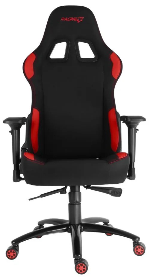 Herní židle NEOSEAT GAMER TEX černo-červená