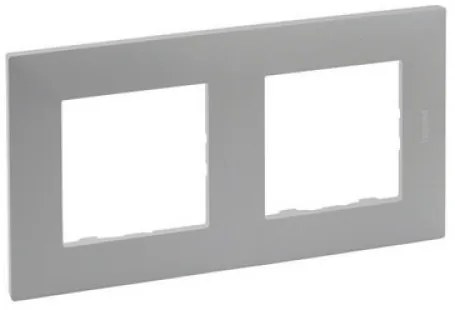 Legrand Niloé Step dvojrámeček ocel 863492