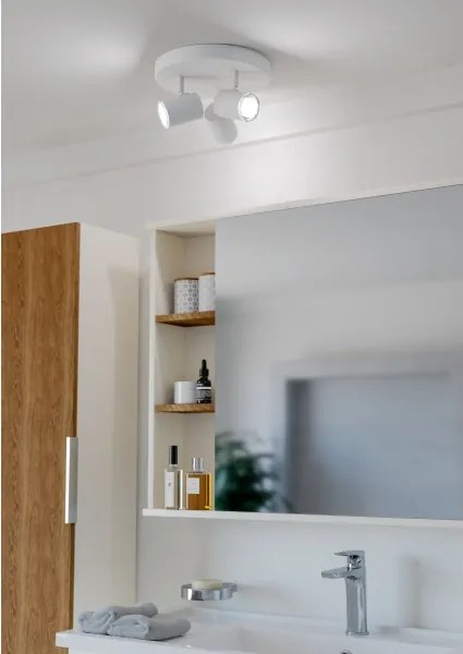 Eglo 901962 - Koupelnové bodové svítidlo CONSUMA 3xGU10/5W/230V IP44 bílá
