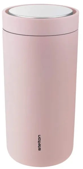 Stelton Termohrnek To Go Click 0,4 l, soft rose