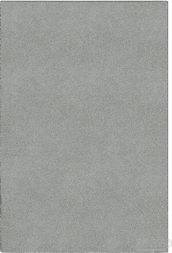 Breno Kusový koberec SOFTLINE šedý, 115x170 cm, Šedá