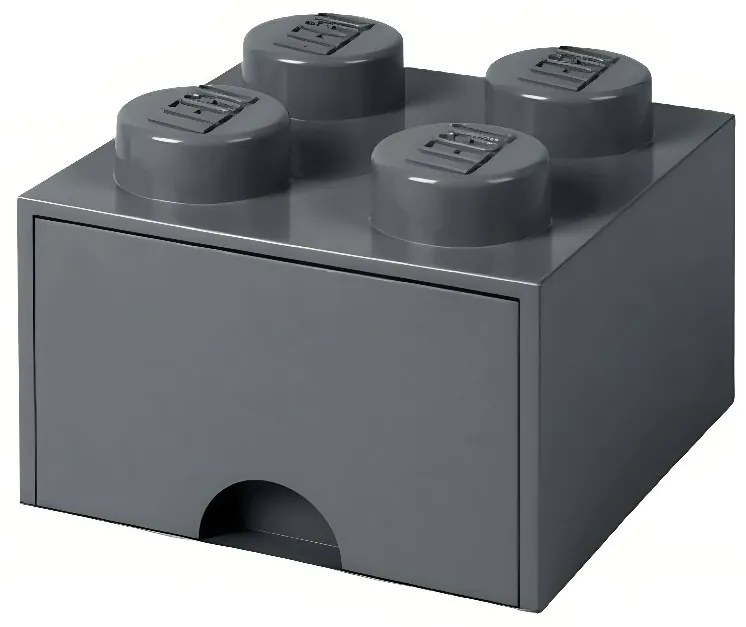 OnaDnes -20% Lego® Šedý úložný box LEGO® Storage 25 x 25 cm
