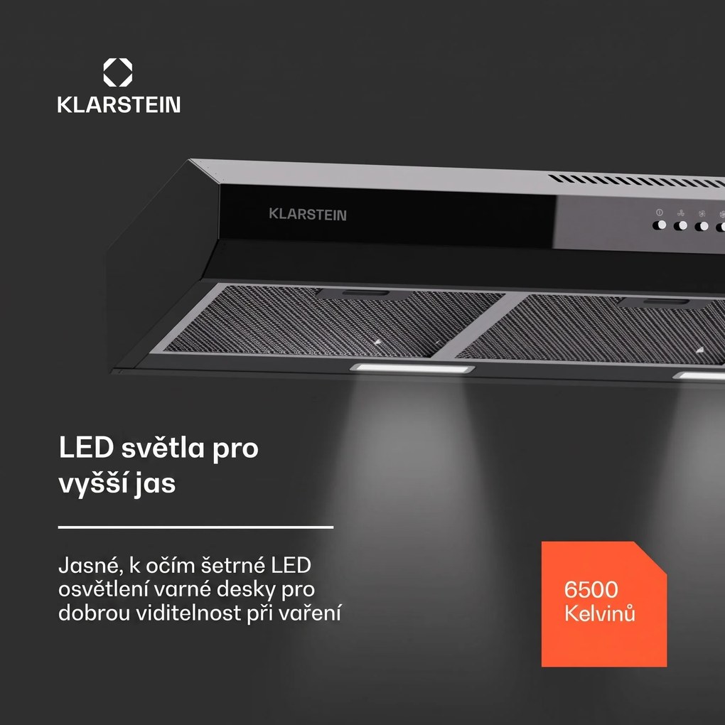 Klarstein Contempo 90 podvěsná digestoř