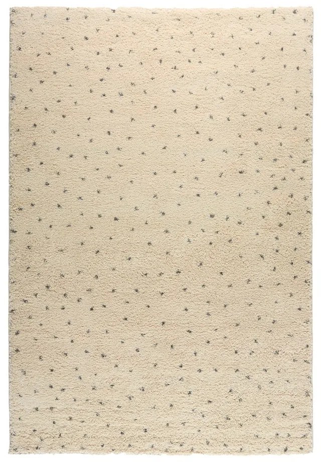 Krémovo-šedý koberec Bonami Selection Dottie, 140 x 200 cm