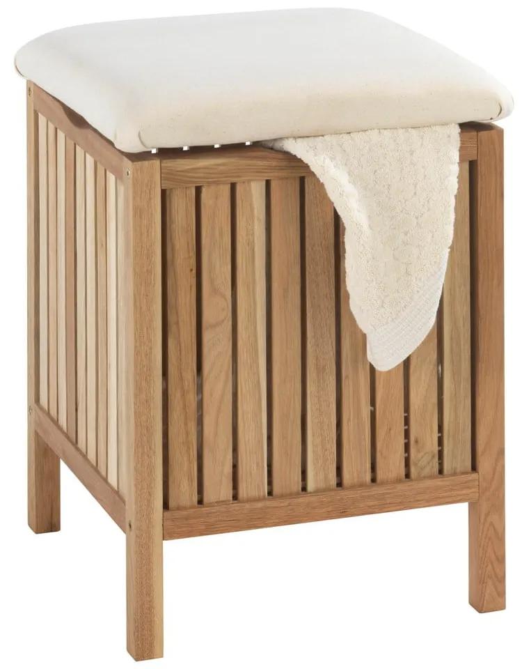 Stolička z ořechového dřeva s úložným prostorem Wenko Norway