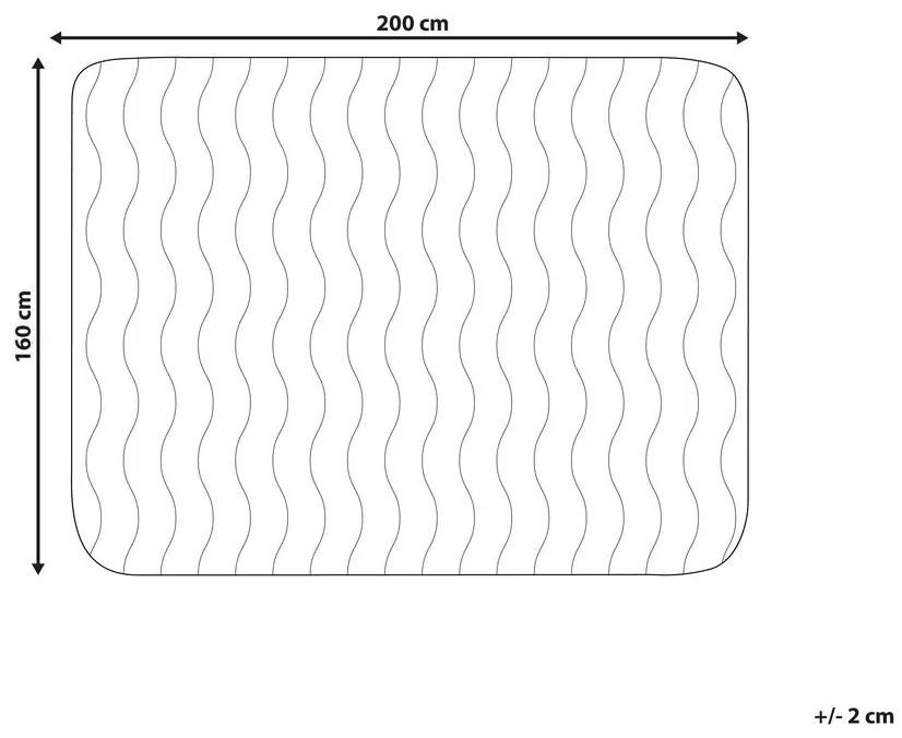 Chránič matrace z mikrovlákna 160 x 200 cm RUEN Beliani