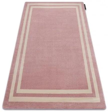 koberec HAMPTON rám růžový velikost 200x290 cm | krásné koberce cz