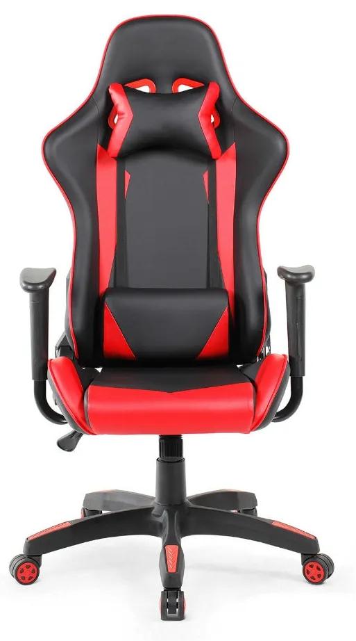 Herní židle k PC Sracer R7 Daytona nosnost 130 kg černá-červená | BIANO