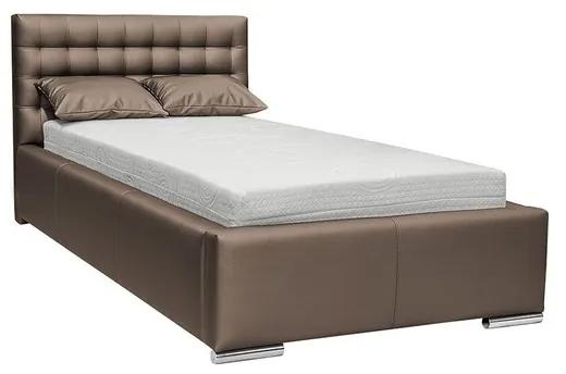 Kontinentálni postel Fokker Mini, Rozměr postele: 90x200, Barva:: ekokůže Soft 010a
