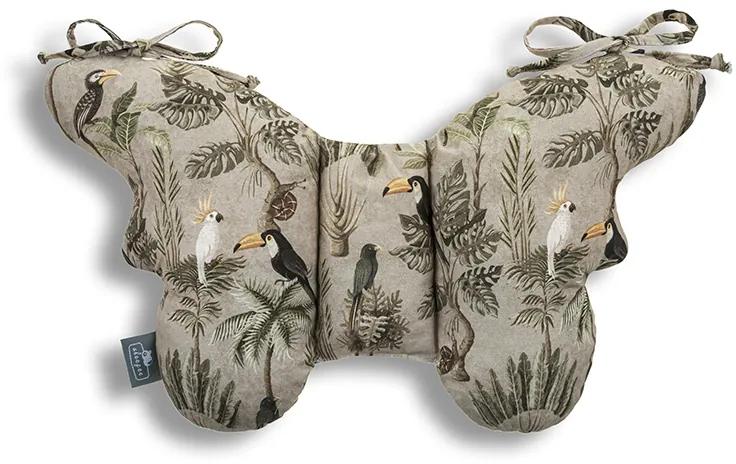 Stabilizační polštářek Sleepee Butterfly pillow Jungle Khaki