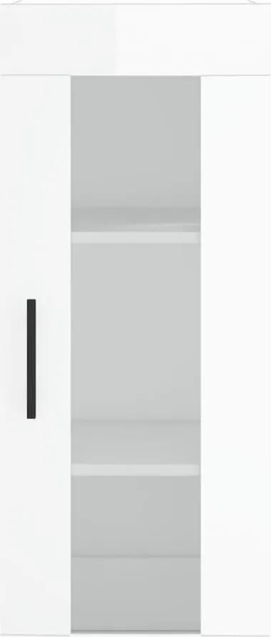 vidaXL Skříň highboard 34,5 x 34 x 180 cm kompozitní dřevo [3199195] Barva: dub sonoma