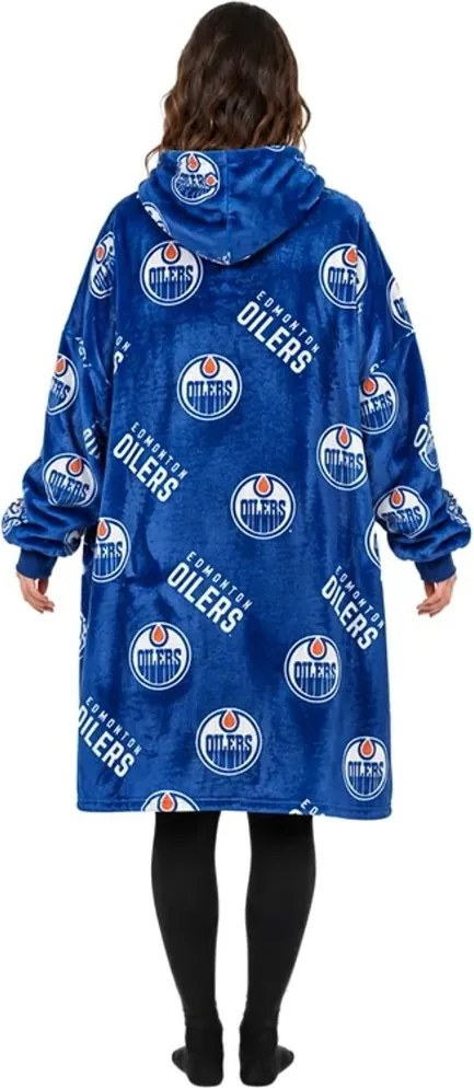 Mikinová televizní deka NHL Edmonton Oilers - vel. M