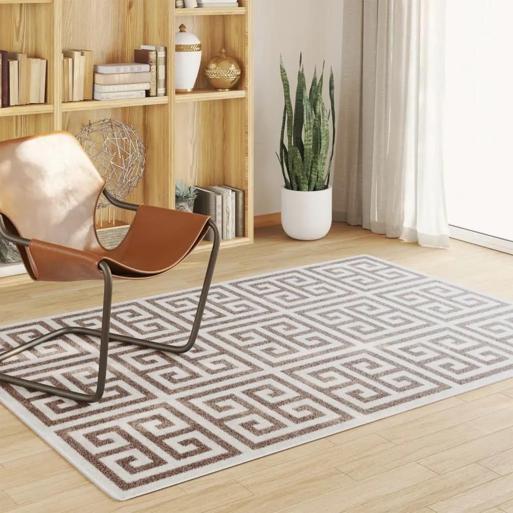 Vnitřní/venkovní koberec s krátkým vlasem vícebarevný 160x230cm - Default Title