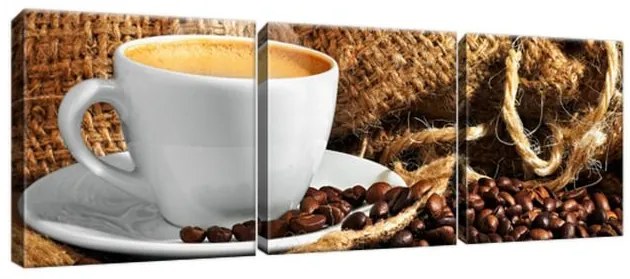 Tištěný obraz Aromatický šálek kávy 90x30cm 1119A_3A