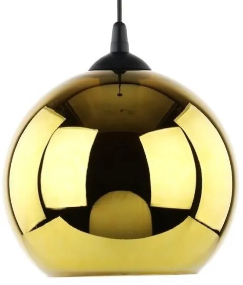 LED Lustr na lanku CUBUS pr. 25 cm 1xE27/15W/230V