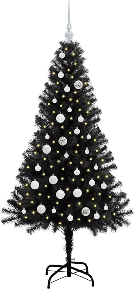 Vánoční stromeček Černá 150 cm PVC 3396468