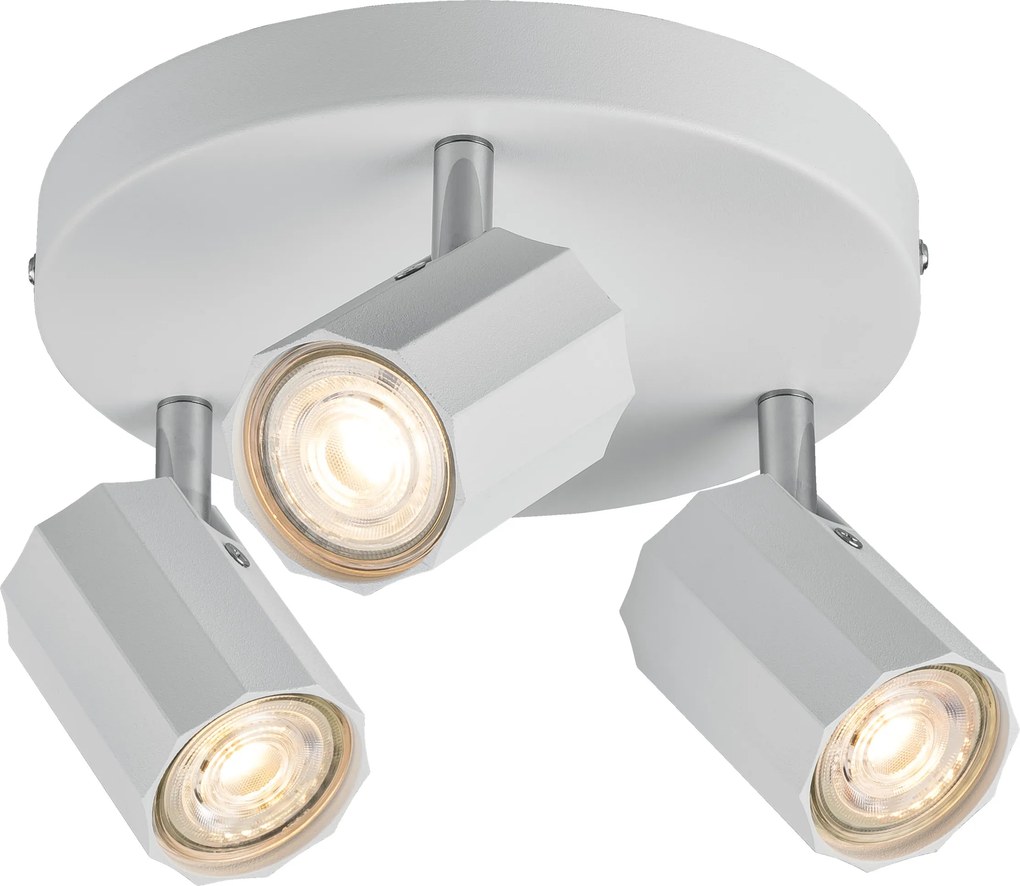 Livarno home Stropní / Nástěnné LED svítidlo Theia (stropní bodové svítidlo, matná bílá)
