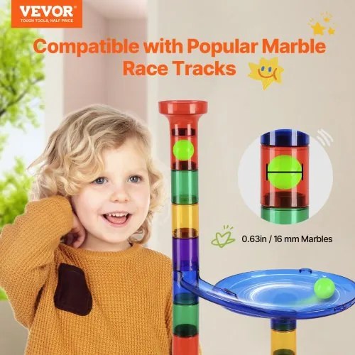 Marble Run Sada 110 KS Stavebnice STEM jako dárek vzdělávací bloky pro děti