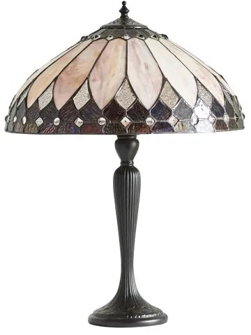 Endon 63982 - Stolní lampa Tiffany BROOKLYN 1xE27/60W/230V pr. 40 cm