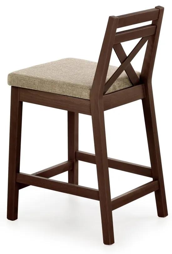 Barová židle Eleven tmavý ořech