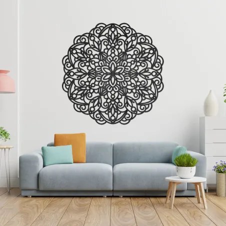 Dřevěná nástěnná dekorace mandala I SENTOP PR0248