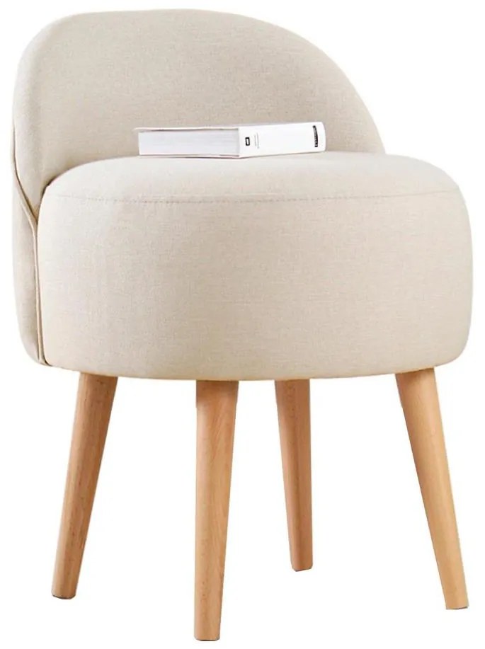 Asir Dětské křeslo NIKI pr. 46 cm krémová 209FLF1151