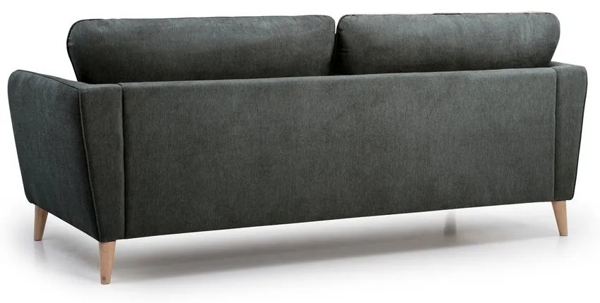 Černošedá pohovka 206 cm Oslo - Scandic