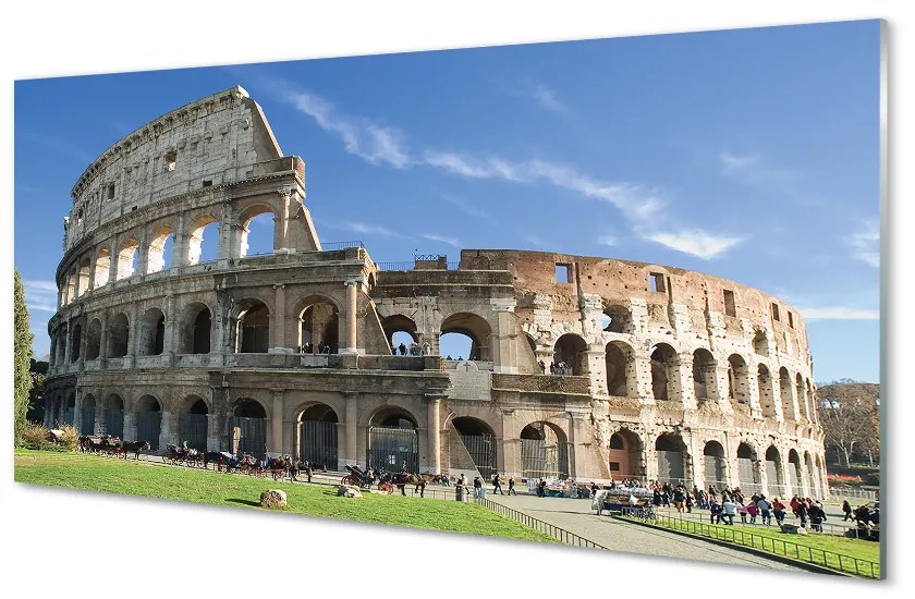 akrylový obraz Rome Colosseum 100x50 cm