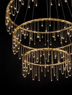 Závěsné LED svítidlo NOVA LUCE STELLAR 72W 3000K 9186970 stmívatelné Triac