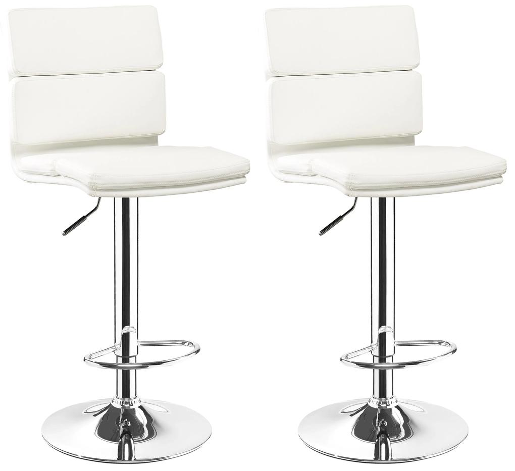 Barová židle 2x  Hawaj CL-7006-2 | bílá