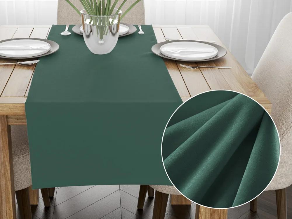 Biante Sametový běhoun na stůl SV-036 Ledově zelený 2 45x140 cm