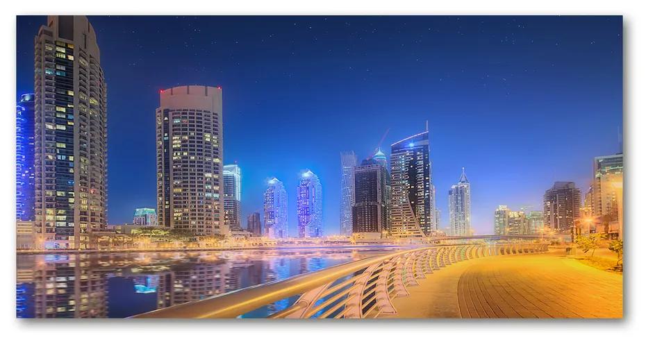Wallmuralia Foto obraz sklo tvrzené Dubai 100x50 cm