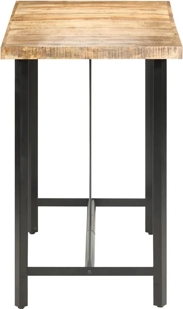 Barový stůl 150 x 70 x 107 cm hrubé mangovníkové dřevo 286612